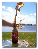 Mentos & Coca Cola Volcano Experiment - Pictures & Video
